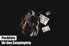 Packliste für den Campingtrip ? - Auto-Camping Ratgeber
